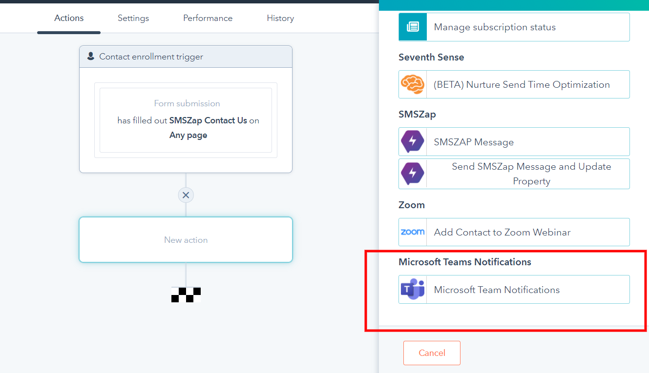 New Microsoft teams integration with HubSpot